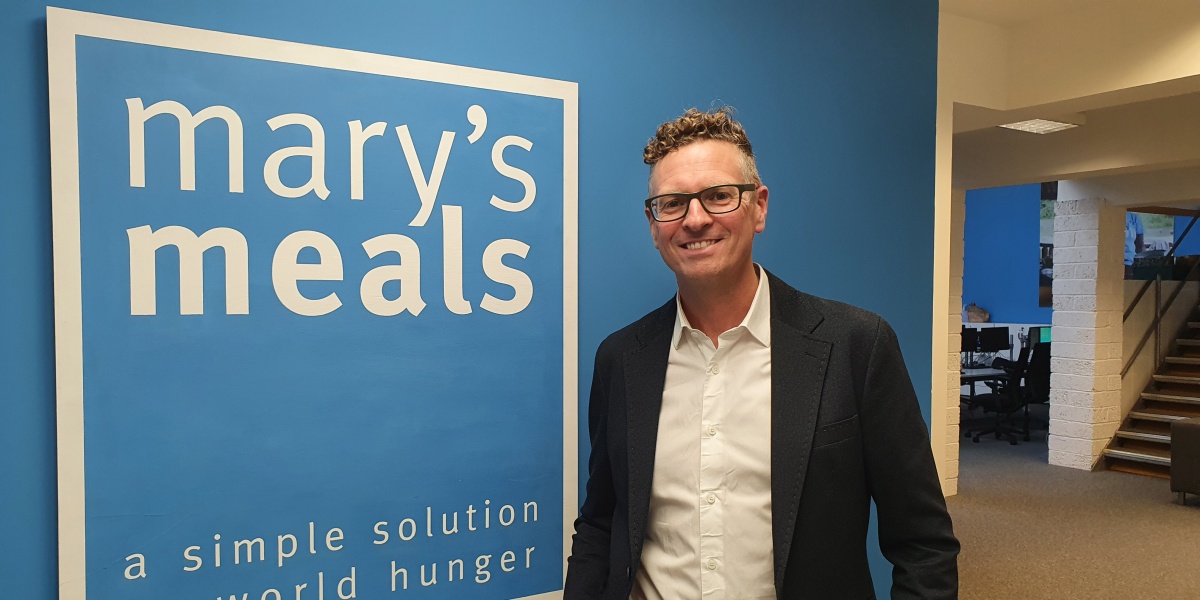 A Message from Matt Barlow, Our New Executive Director | Mary's Meals UK